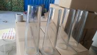 China Centrifugal Glass Cone for Paper Making Machine 350mm Length 110.5mm Top ID for sale