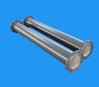 China 95% Alumina Ceramic Lined Carbon Steel Pipe Wear Resistant Sleeve 1700°C for sale