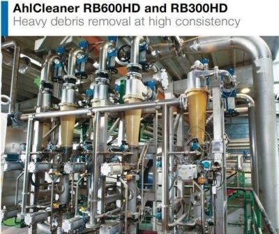 China High Density Cleaner RB300 RB600 Stainless Steel 304 316 for Recycled Paper Pulp Mill for sale
