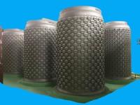 China Hydrocyclone Separator for Paper Pulp Making Machine/Waste Pulp Equipment White Color for sale