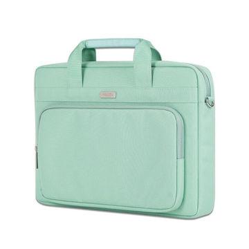 China Melcou Laptop Shoulder Bag 11.6-16 Inch Water Resistant Polyester Messenger Briefcase for sale