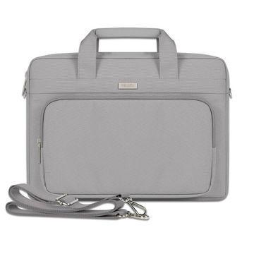 China Water Resistant Polyester Laptop Bag Business Briefcase 15.6 Inch with Shoulder Strap for sale
