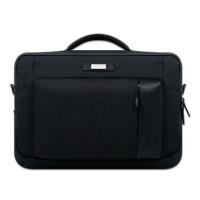 China Water Resistant RPET Business Laptop Bag Briefcase 15.4 Inch Custom Logo for sale