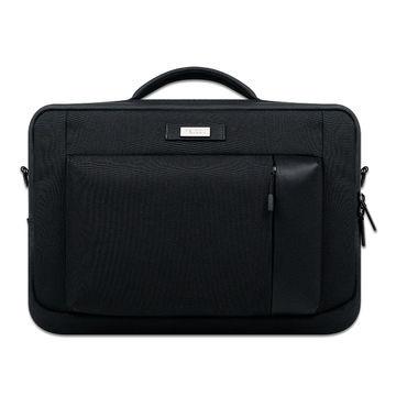 China Water Resistant RPET Business Laptop Bag Briefcase 15.4 Inch Custom Logo for sale