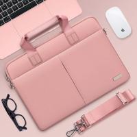 China Water Resistant Polyester Laptop Bag 15.6 Inch Lightweight Shoulder Bag for Women OEM for sale