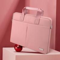 China Water Resistant Polyester Laptop Bag 15.6 Inch Lightweight Business Briefcase for sale