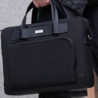 China Water Resistant Nylon Laptop Messenger Bag 16 inch Business Computer Case with Custom Logo for sale