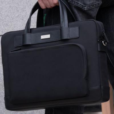 China Water Resistant Nylon Laptop Messenger Bag 16 inch Business Computer Case with Custom Logo for sale