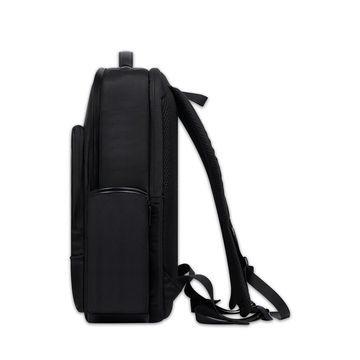 China 16 Inch Black Waterproof Laptop Backpack For Work Business Multipurpose for sale