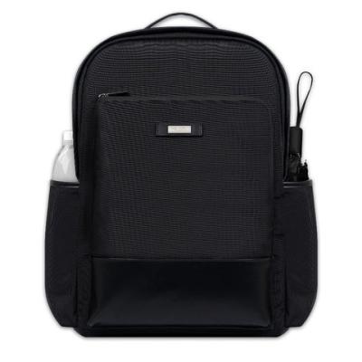 China 16 Inch Business Travel Laptop Backpack Water Resistant RPET with Custom Logo for sale