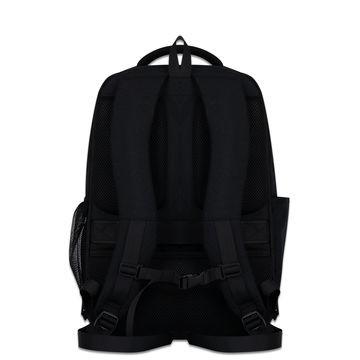 China Water Resistant Laptop Backpack 16 Inch Custom REPET Business Computer Bag Nylon PU Leather for sale