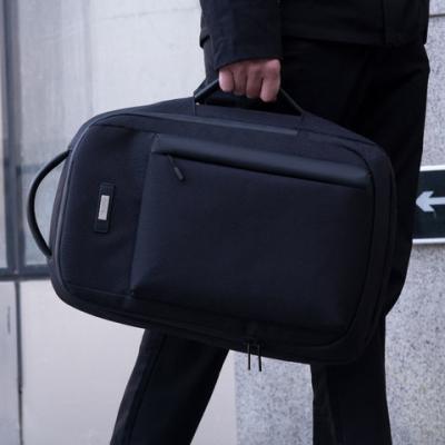 China Waterproof RPET Laptop Backpack 16 Inch Eco Friendly Custom Logo Travel Bag for sale