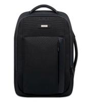 China 16 Inch Laptop Backpack Recycled RPET Water Resistant Business Travel Bag 750g for sale