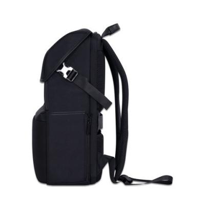 China Eco-Friendly 15.6 Inch Laptop Backpack Water Resistant RPET Travel Business Bag for sale