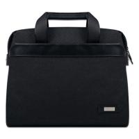China Water Resistant Laptop Messenger Bag 15.4 Inch RPET PU Leather Shoulder Bag OEM ODM for sale