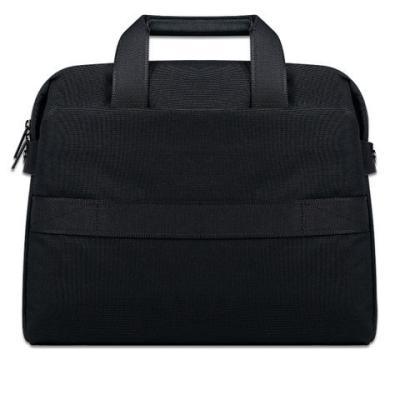 China Custom Laptop Messenger Bag 13.3 15.4 Inch Water Resistant RPET PU Leather Carrying Briefcase for sale