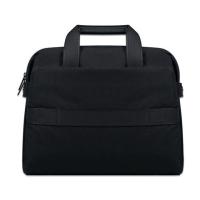 China Water Resistant RPET PU Leather Cross Body Laptop Messenger Bag 15.4 Inch for sale