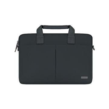 China Custom Waterproof Laptop Briefcase 15.6 Inch Slim Lightweight Polyester Business Bag for sale