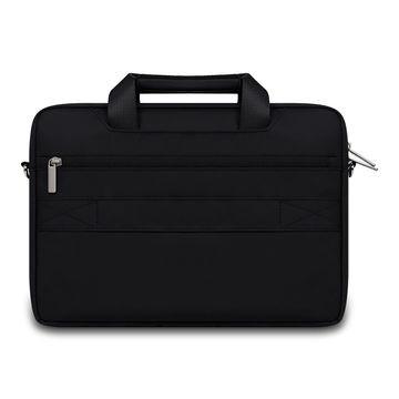 China Water Resistant Polyester Laptop Briefcase 15.6 Inch Lightweight Business Bag for sale