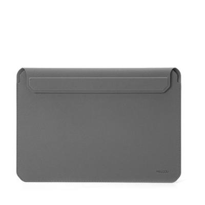 China PU Leather Laptop Sleeve Bag Water Resistant with Stand 12 13.3 Inch for sale