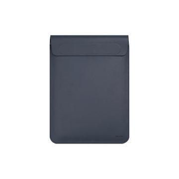 China Navy Blue Laptop Bag Sleeves Lightweight For Macbook Notebook for sale