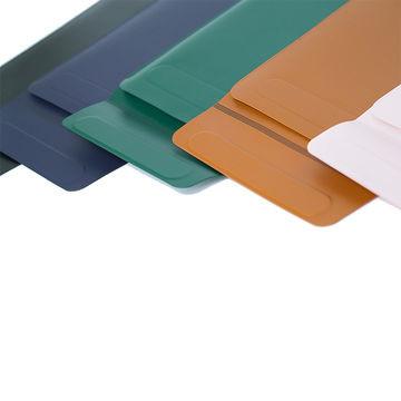 China PU Leather Laptop Slim Sleeve , Waterproof Computer Sleeve For Macbook for sale