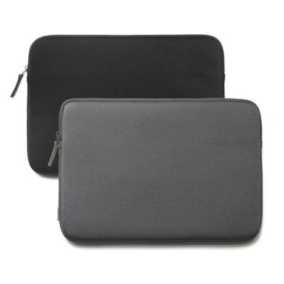 China Custom Neoprene Laptop Sleeve Case Shockproof 13-15.6 Inch Black Grey for sale