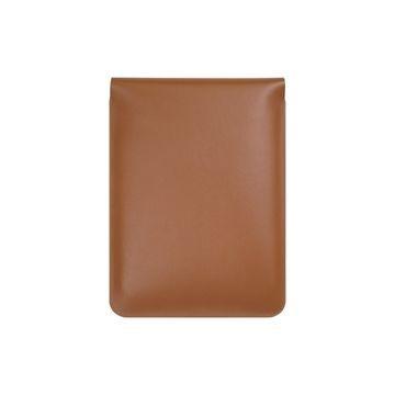 China Waterproof PU Leather Laptop Sleeve 13.3 Inch Magnetic Buckle Protective Case for sale