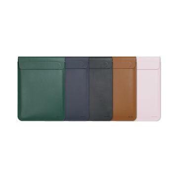 China Waterproof PU Leather Laptop Sleeve 13.3 15.4 Inch Gaming Laptop Bag OEM ODM for sale