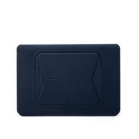 China Water Resistant PU Leather Laptop Sleeve Case 12 13.3 15.4 Inch with Stand for sale