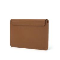 China Water Resistant PU Leather 2 in 1 Laptop Sleeve with Stand 13.3 Inch OEM for sale