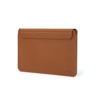 China PU Leather Slim Laptop Sleeve Case 13-15.6 Inch Water Resistant Protective Cover for MacBook for sale