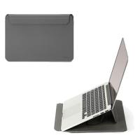China Classic Pu Leather Water Resistant Laptop Sleeve 1.1mm Ultra Slim 13-15.6 Inch for sale