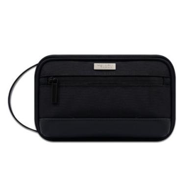 China Double Layer Nylon Electronic Organizer Bag 18.5x13x8 Inch Water Resistant Tech Storage Pouch for sale