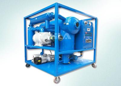 China DVP150 Transformer Oil Purifier Machine 150L/min 60kW Heating PLC Control for sale