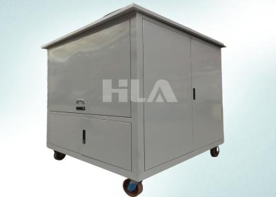 China PLC Controlled Transformer Oil Filtration System 1800-18000 L/h Flow with ≤1μm Precision and 20-80°C Operating Range for sale