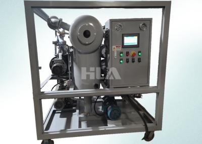 China HLA Three-Stage Transformer Oil Filter Machine with PLC Control, 30-300 L/min Capacity, 1 Micron Filtration for sale