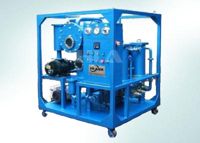 China DVP80 High Speed Vacuum Transformer Oil Purifier - 80L/min Capacity, ≤1 Micron Filtration, PLC Control System for sale