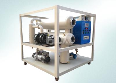 China DVP125 Double Vacuum Transformer Oil Purifier - 125L/min Capacity, 80kW Power, ≤1 Micron Filtration for sale