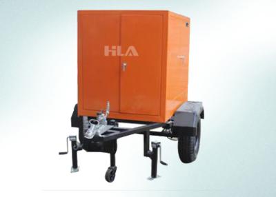 China VPM50 High Vacuum Transformer Mobile Oil Purifier - 50 L/min Capacity, 75KV Breakdown Voltage, Weather-Proof Trailer Design for sale