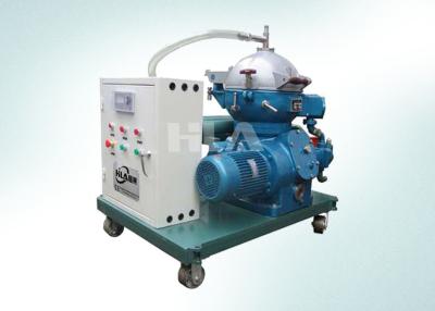 China HCF-1500 Centrifugal Oil Purifier with PLC Control 1500 L/H Flow Rate and 7500 RPM for sale
