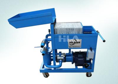 China PR100 Plate Filter Press - 100 L/min Capacity, 1 Micron Filtration Precision Oil Purification Machine for sale