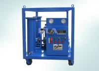 China ZYF Portable Industrial Oil Filtration Systems with 600-9000 L/h Flow Rate and ≤7 Pa Ultimate Vacuum for sale