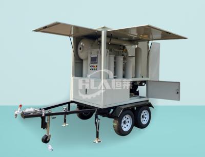 China Transformer Oil Purifier Machine with Vacuum Heating Purification Method and Water Content ≤3ppm for sale