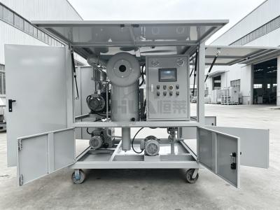 China Automatic Transformer Oil Purifier Machine 48-135kW Heating 800-1200kg for sale