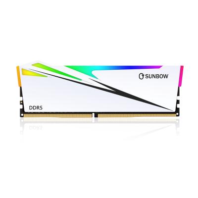 China TCSUNBOW DDR5 Memory RGB Heatsink Series RH53 RH43 32GB 5600MHz Desktop RAM for sale