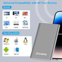 China TCSUNBOW Portable SSD External Solid State Drive P2501 for sale