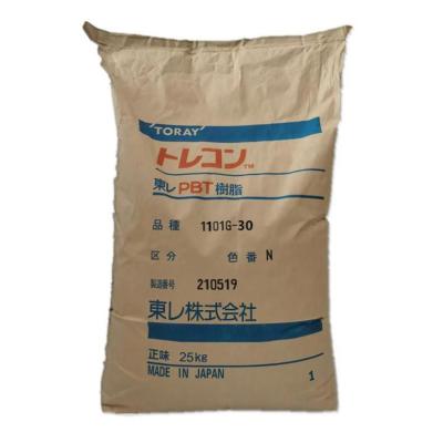 China Toray 1101G-30 PBT Polybutylene Terephthalate with 30% Glass Fiber, 145 MPa Tensile Strength, 220°C HDT for Automotive Electronics for sale