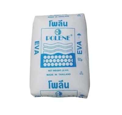 China N8038 EVA Raw Material High Elasticity Foamable Injection Molding Resin 25kg Bags with 75% Crosslinking for sale