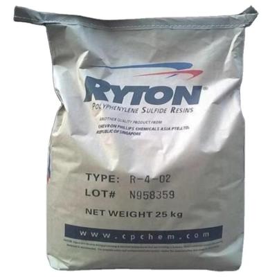 China PPS R-4-200BL Polyphenylene Sulfide Resin 40% Glass Fiber Extrusion Grade 29.4MPa for sale
